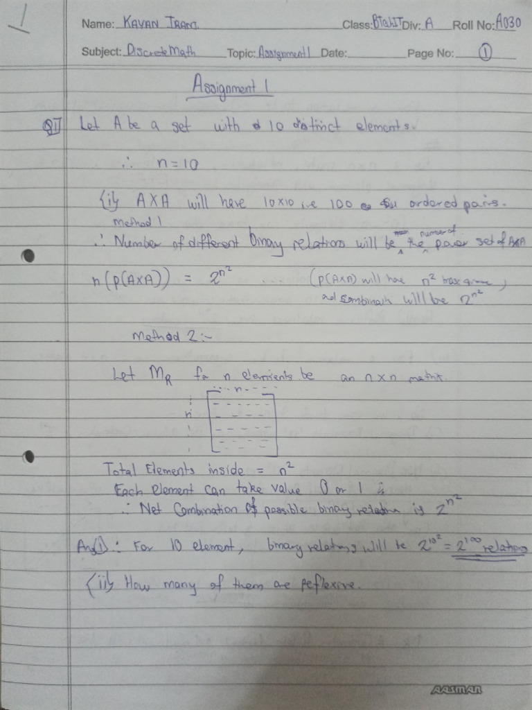 A030_Kayan_DM_Assignment_1 | PDF
