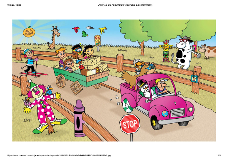 Láminas de Absurdos Visuales 2 | PDF