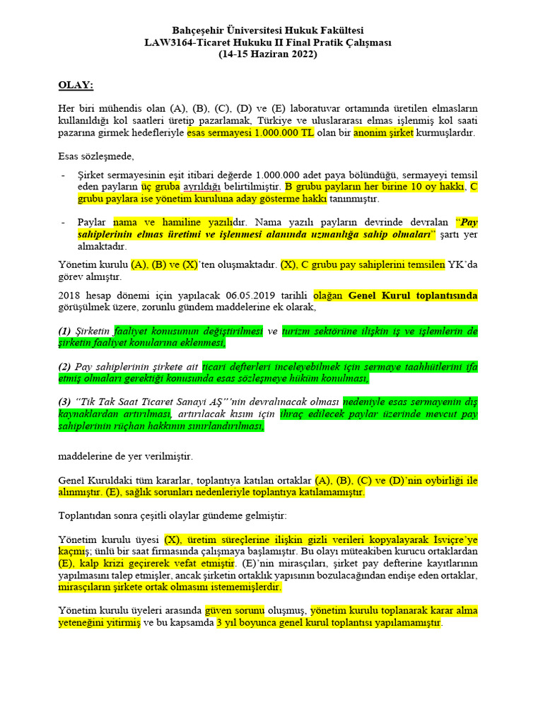 2 FİNAL PRATİK | PDF