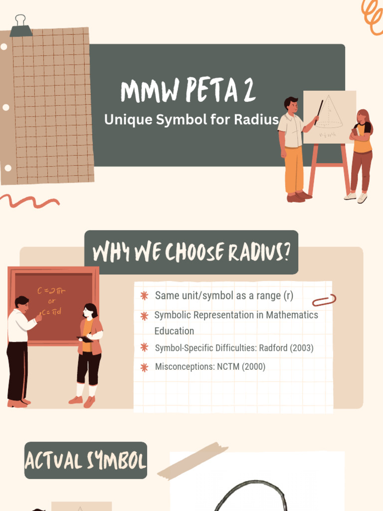 Unqiue Symbol For Radius | PDF | Science & Mathematics