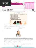 PET Answer Sheet | PDF