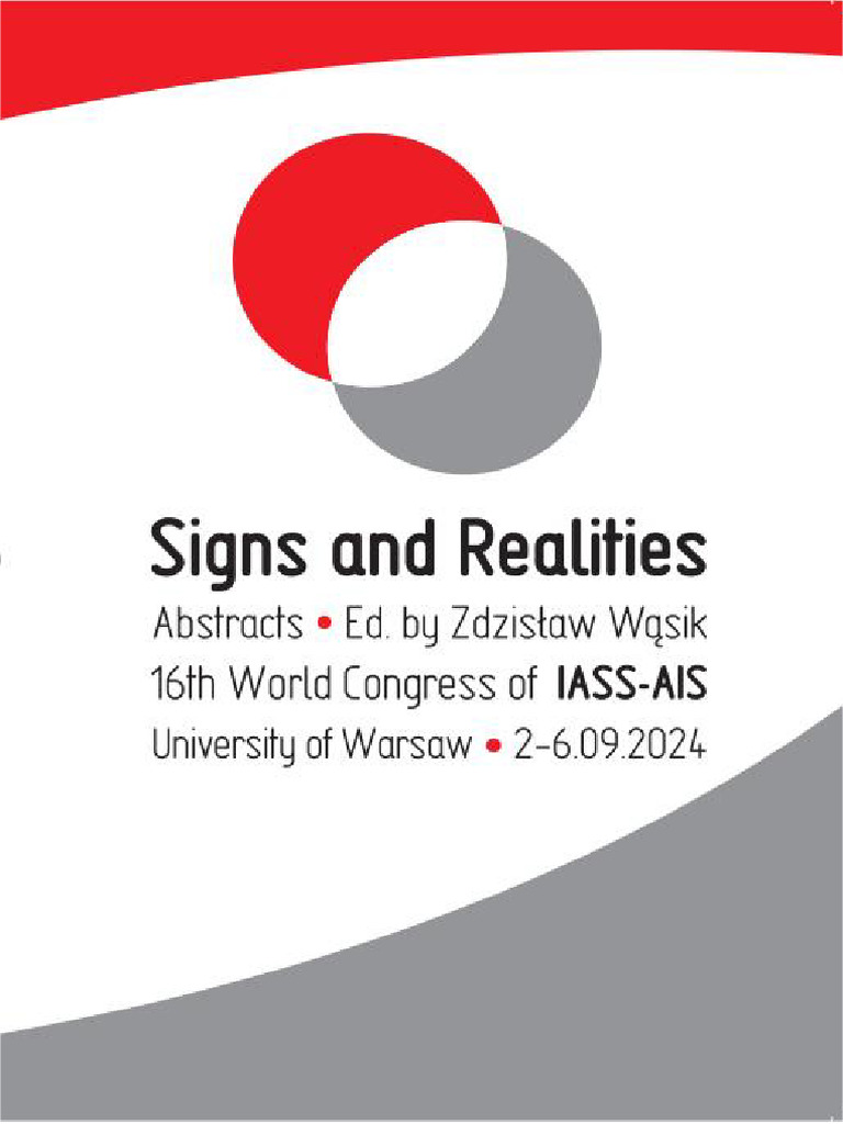 66d47400c15d3fd6dce9ced9 - IASS-AIS 2024 Congress Abstracts Edited by Zdzisław Wąsik | PDF ...