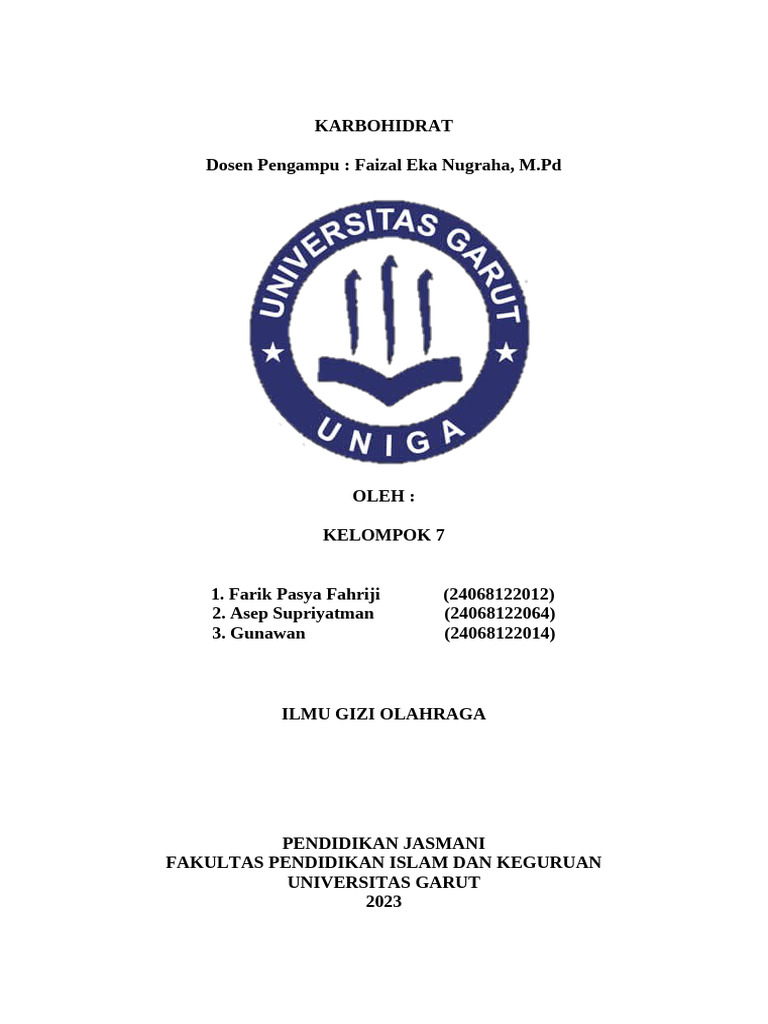 Ilmu Gizi Lab Kom | PDF