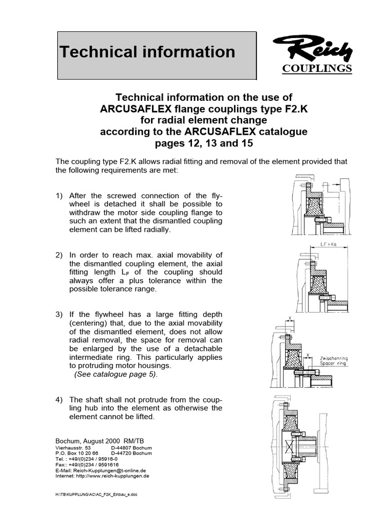 Arcusaflex f2k Operating Instructions | PDF | Technology & Engineering