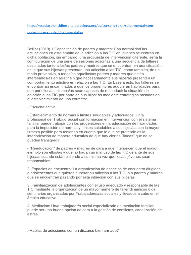 más del tfm | PDF | Adolescencia | Tecnología de información y comunicaciones