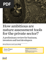 IAPB Framework - Full Version - en | PDF | Biodiversity | Sustainability