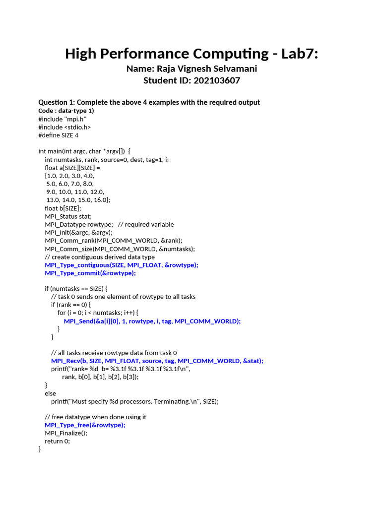 Lab 7 | PDF | Software Development | Computing