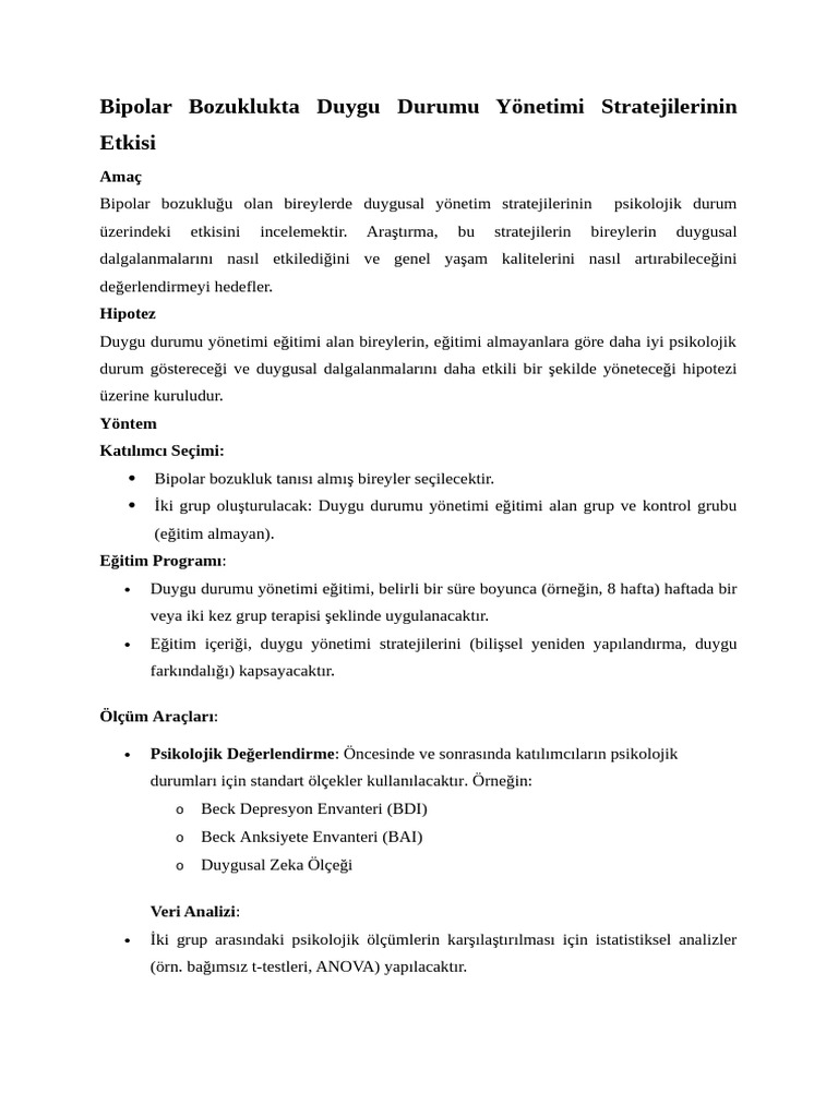 tez konu önerisi | PDF