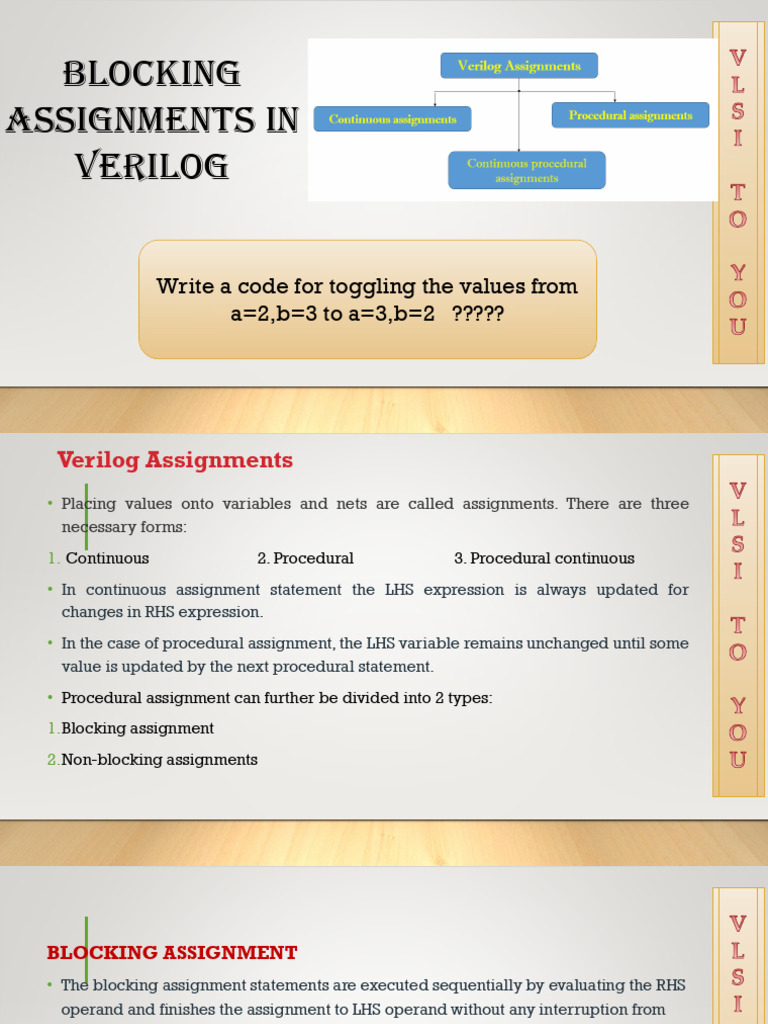 Verilog Blocking vs Non-Blocking | PDF | Computer Programming | Computer Engineering