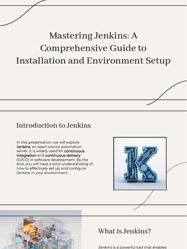 Slidesgo Mastering Jenkins A Comprehensive Guide To Installation and Environment Setup ...
