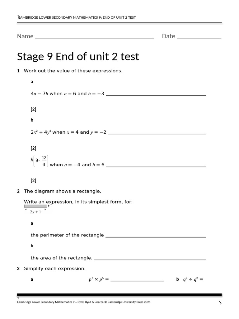G8 Week9 Investigating Right Angled Triangles | PDF | Area | Geometric ...