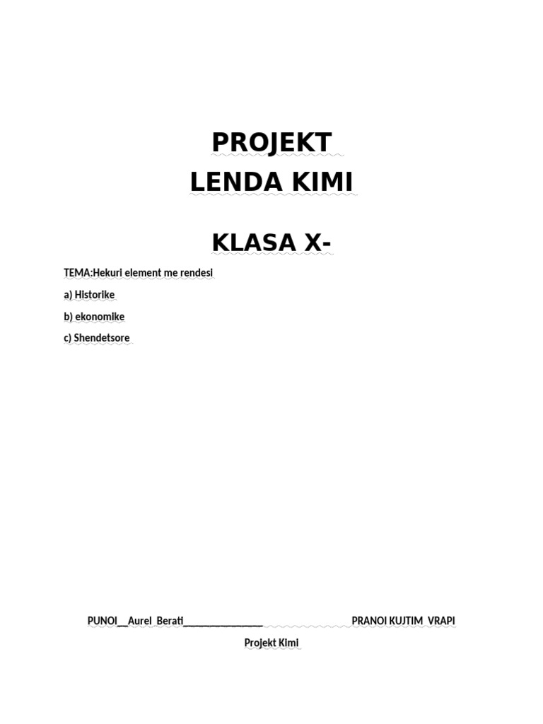 Proje KT | PDF