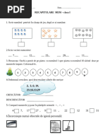 Evaluare Initiala CLR Cls I | PDF