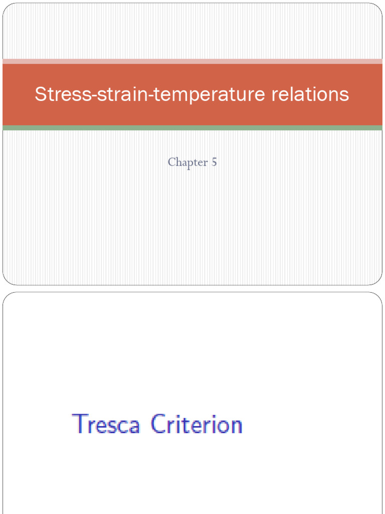 Stress Strain Temp L27 | PDF