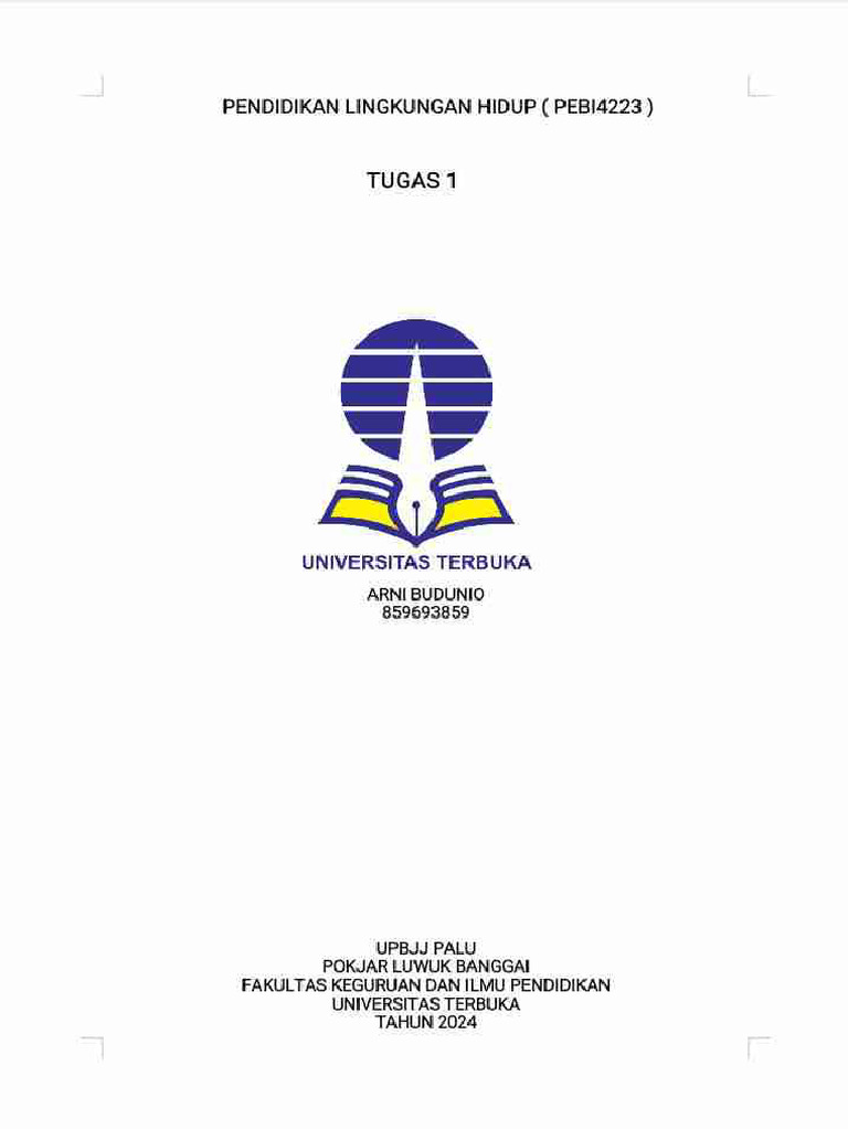 Tgs 1 Plh#arni | PDF