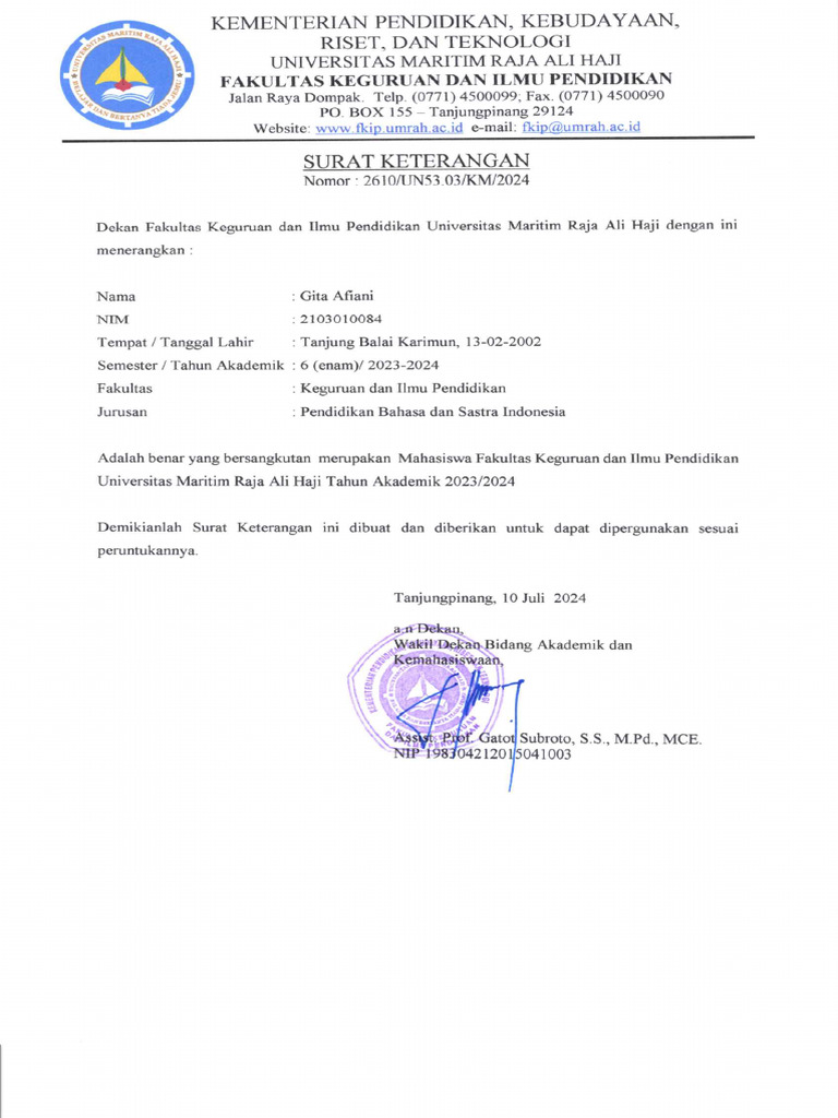 2610 Gita Afiani PBSI SKAK | PDF