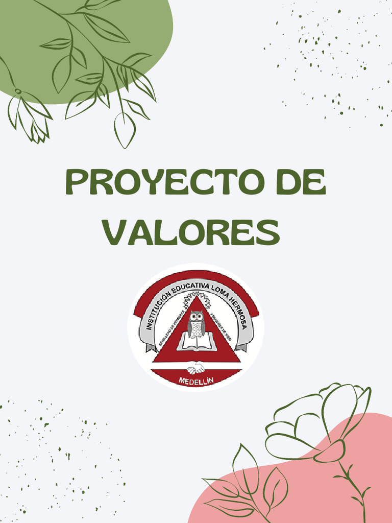 Amor Propio y Autoestima (Proyecto de Valores) | PDF | Autoestima | Las emociones