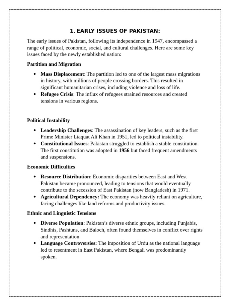 HISTORY OF PAKISTAN | PDF | Pakistan | Rule Of Law