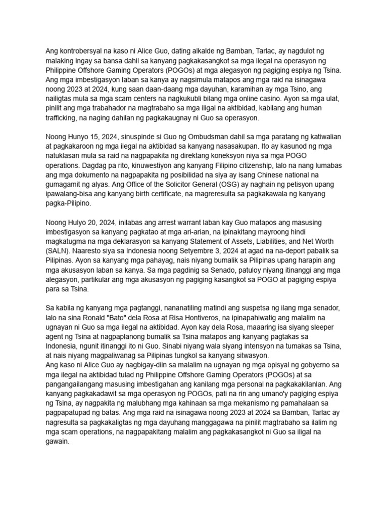 Halimbawa NG Abstrak | PDF