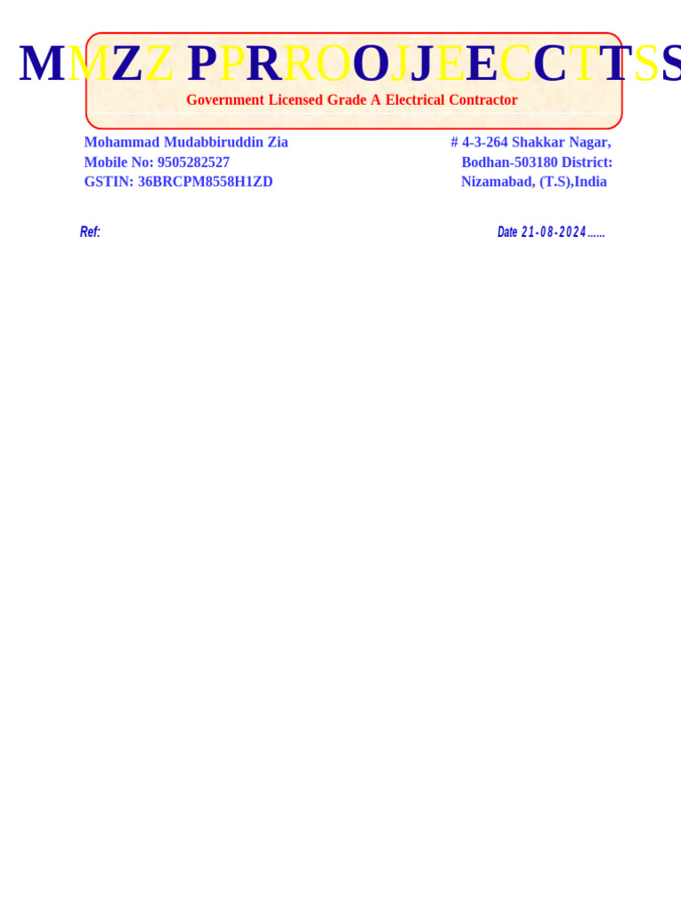 MZ Letterhead | PDF