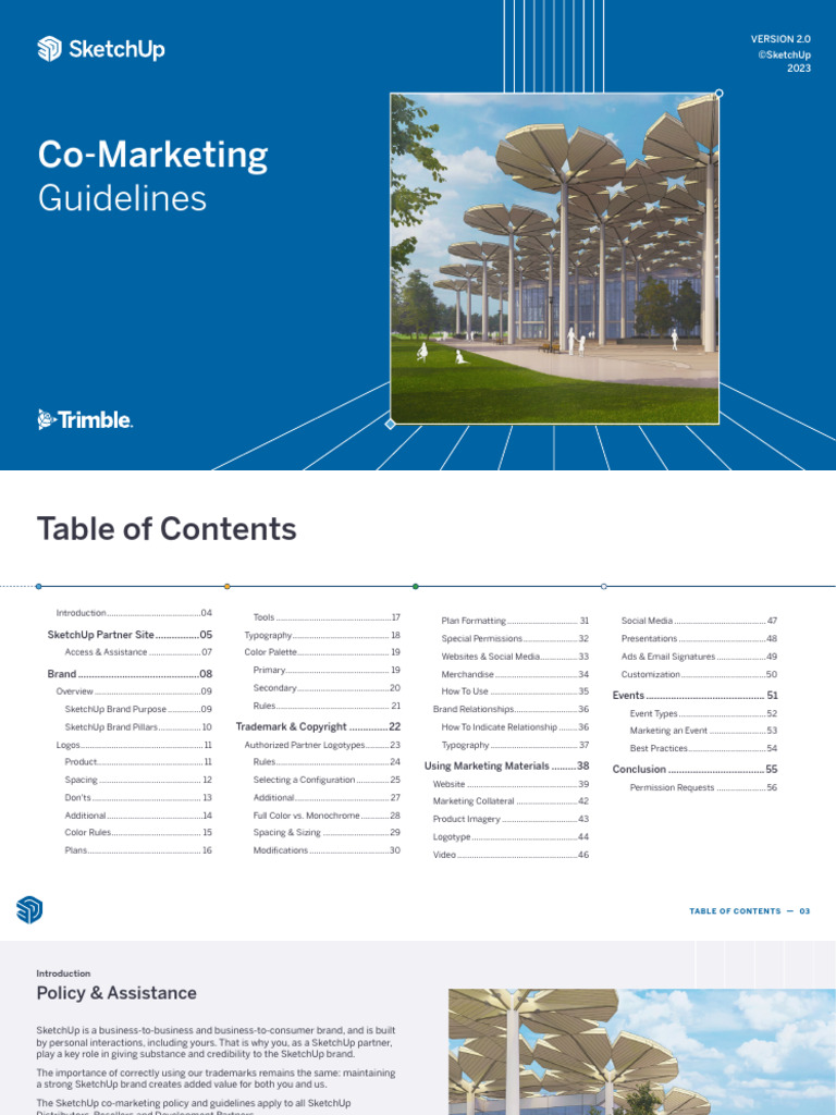 SketchUp Co-Marketing Guidelines | PDF | Sketch Up | Logos