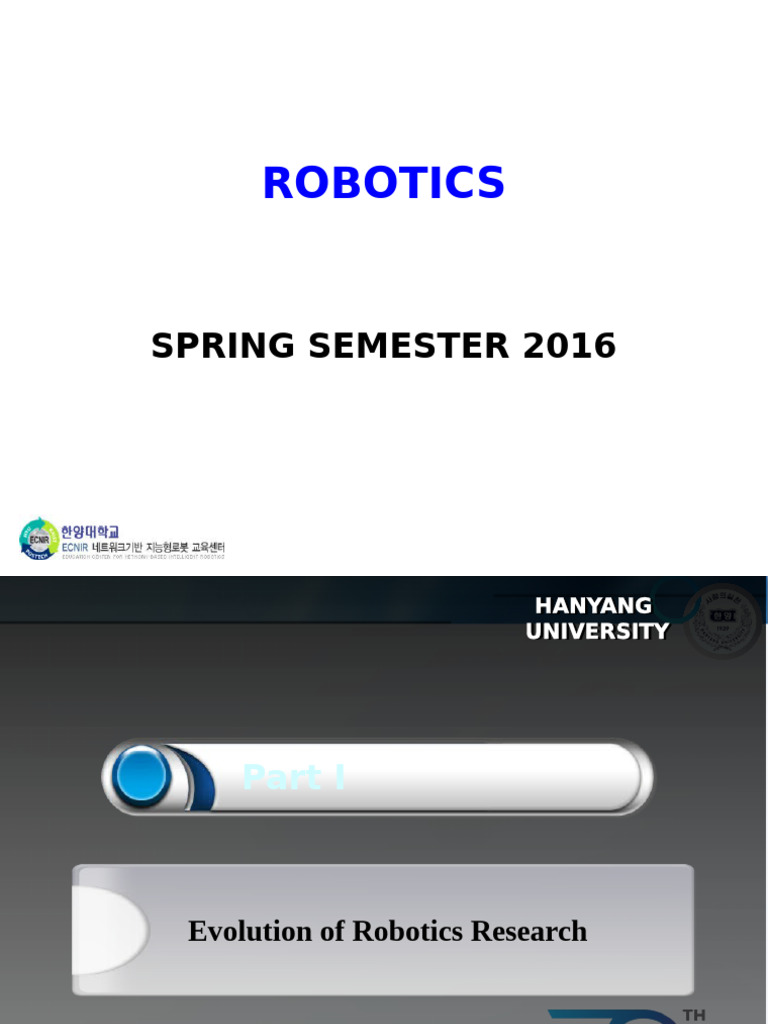 Robotics 2016 | PDF | Robotics | Robot