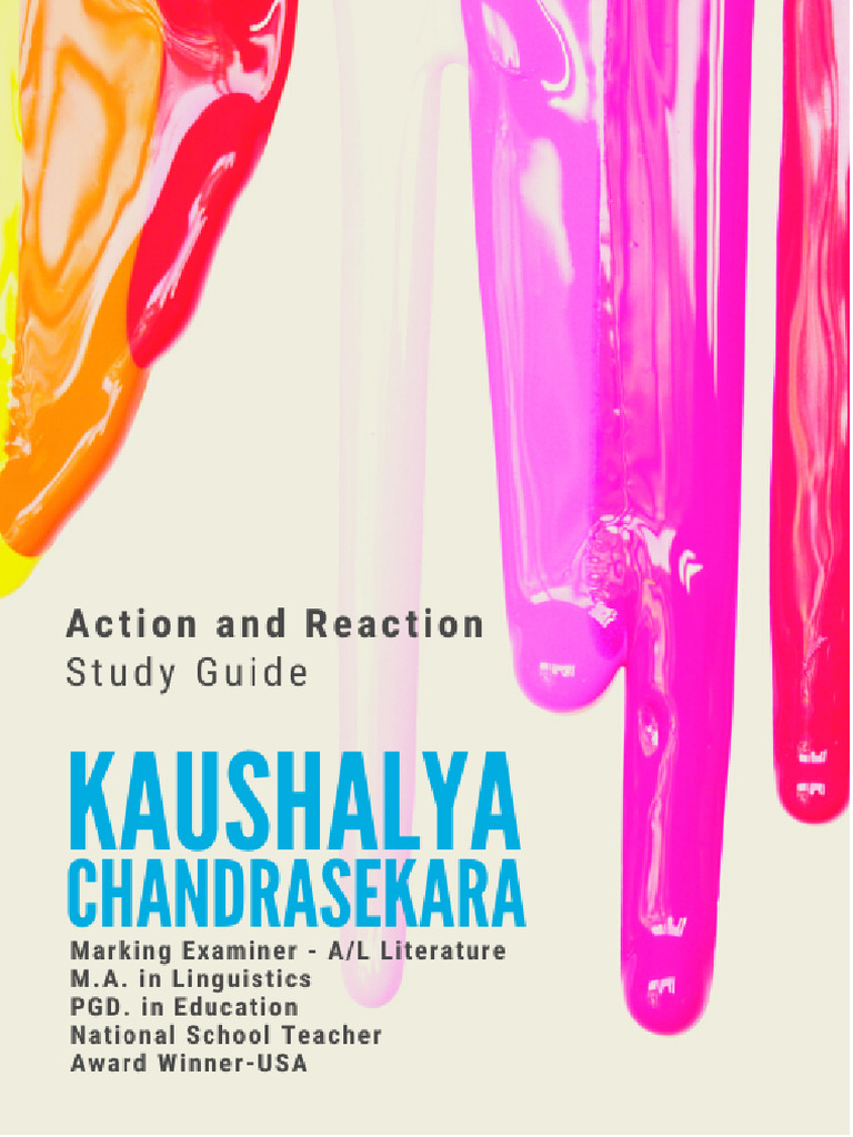 Analysis of "Action and Reaction" | PDF | Karma | Narration