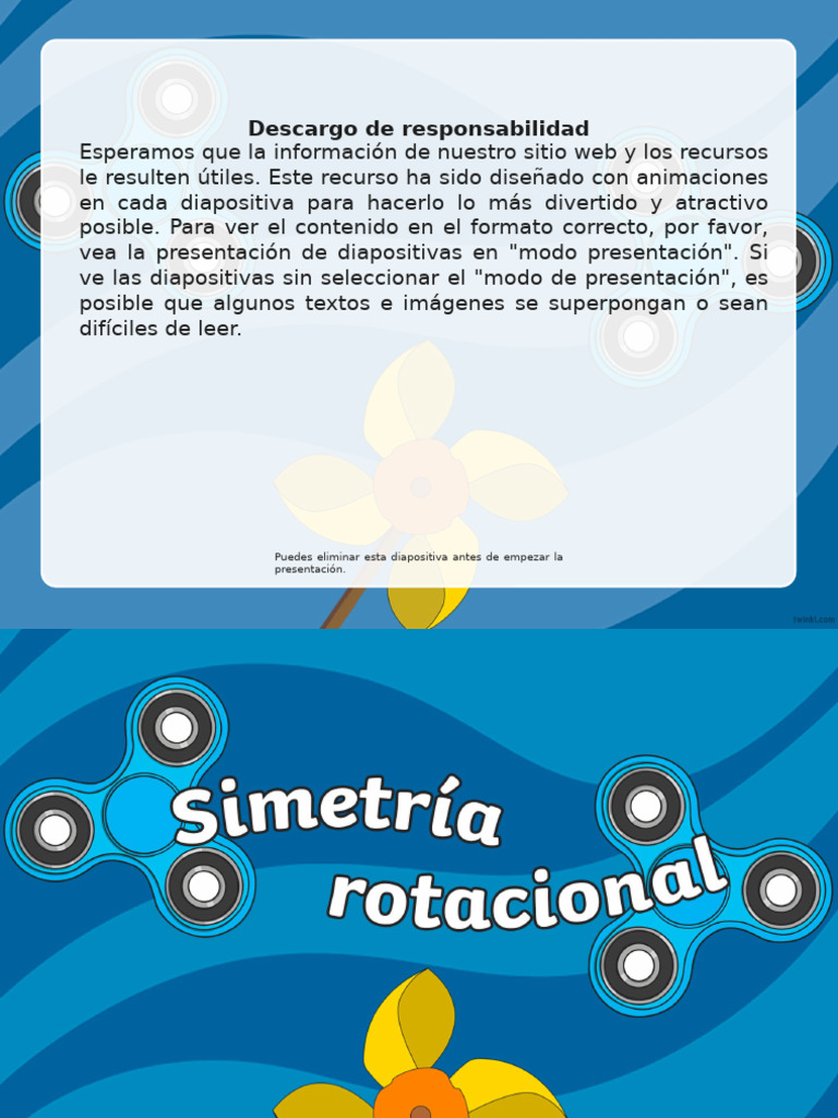 Es N 1721991846 Presentacion Simetria Rotacional - Ver - 3 | PDF ...