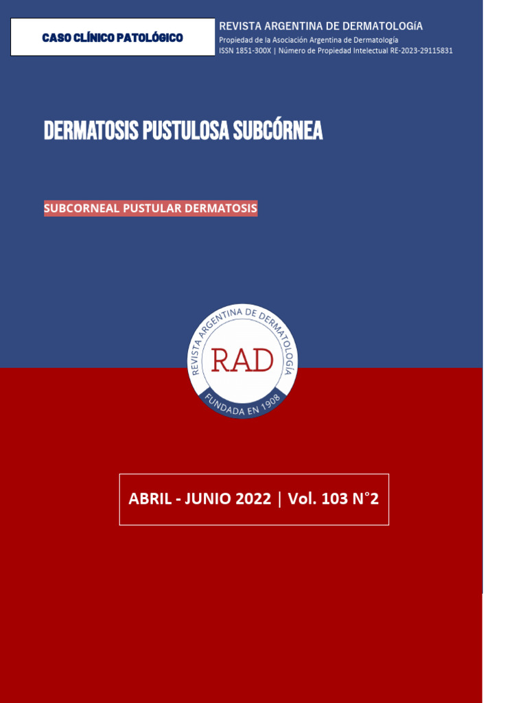 Caso clínico de dermatosis pustulosa | PDF | Psoriasis | Enfermedades y ...