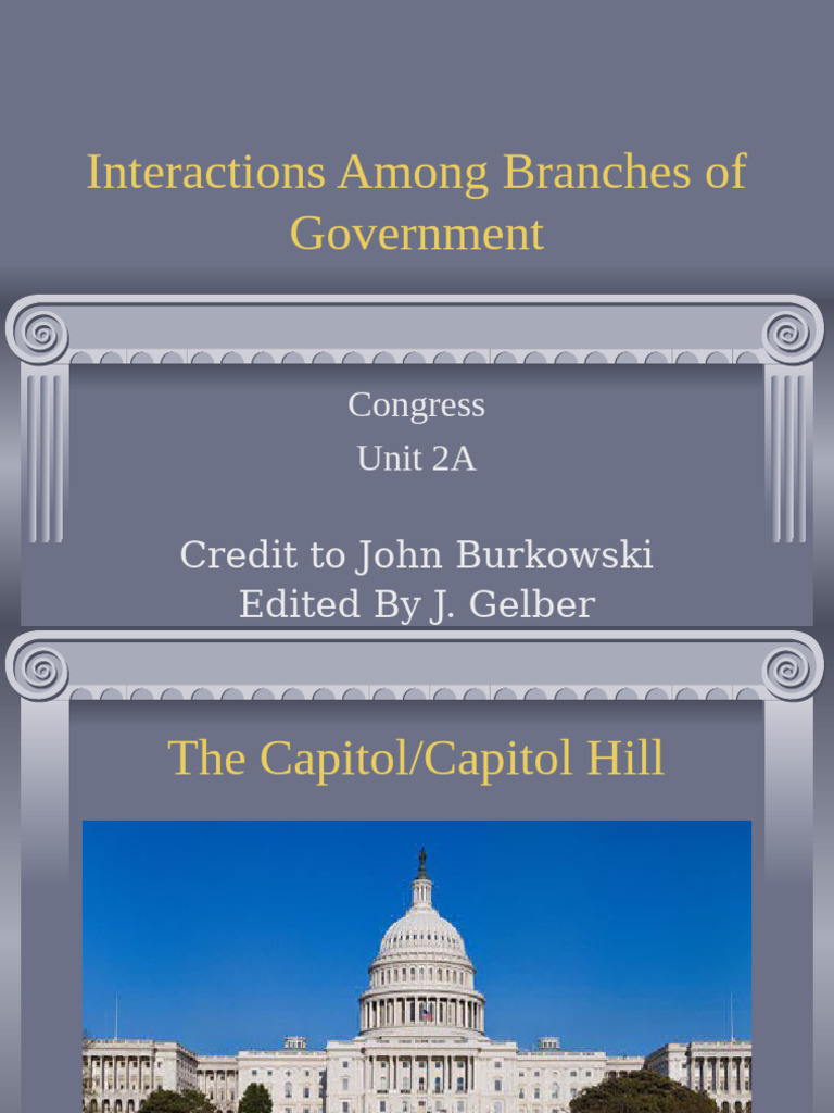 PPT Unit 2A Congress | PDF | United States Congress | American Government