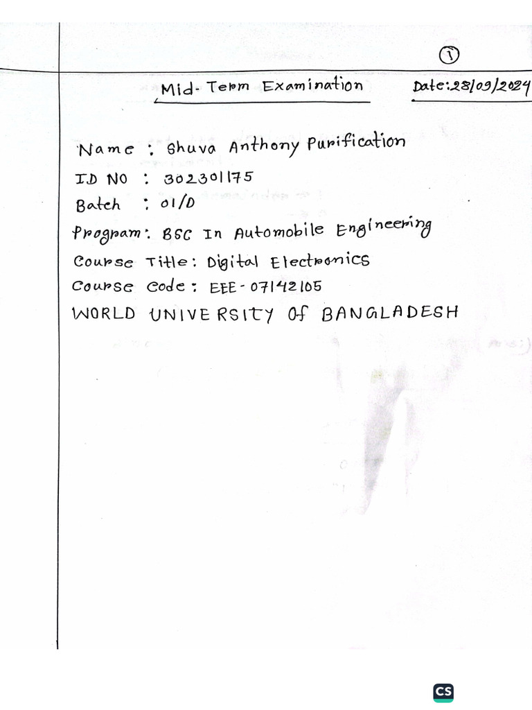 Digital Electronics | PDF