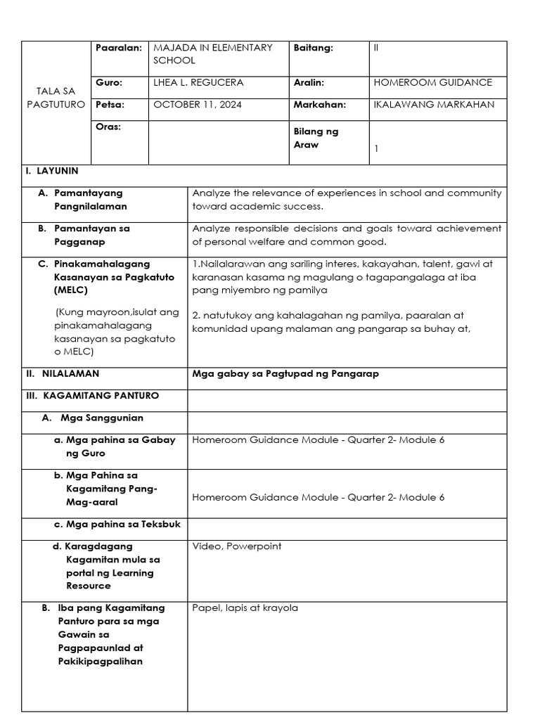 Q2 DLP HG Module4 Week 2 Oct.11 2024 | PDF