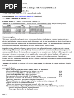UGFH 1000B Course Outline 2022-23 | PDF | Learning | Textbook