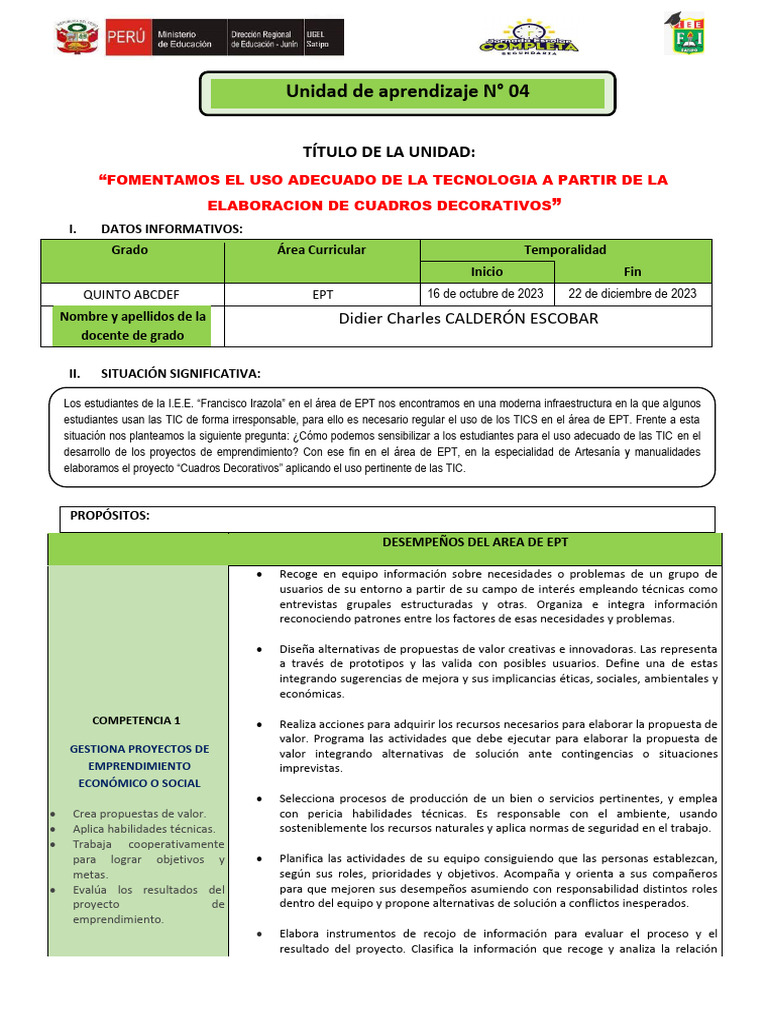 Uso Responsable de TIC en Cuadros Decorativos | PDF | Iniciativa ...