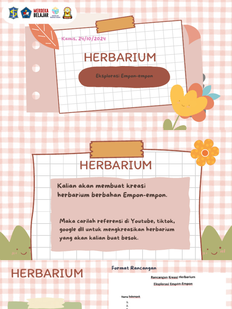 Rancangan Herbarium | PDF | Seni & Disiplin Bahasa | Kesehatan Holistik