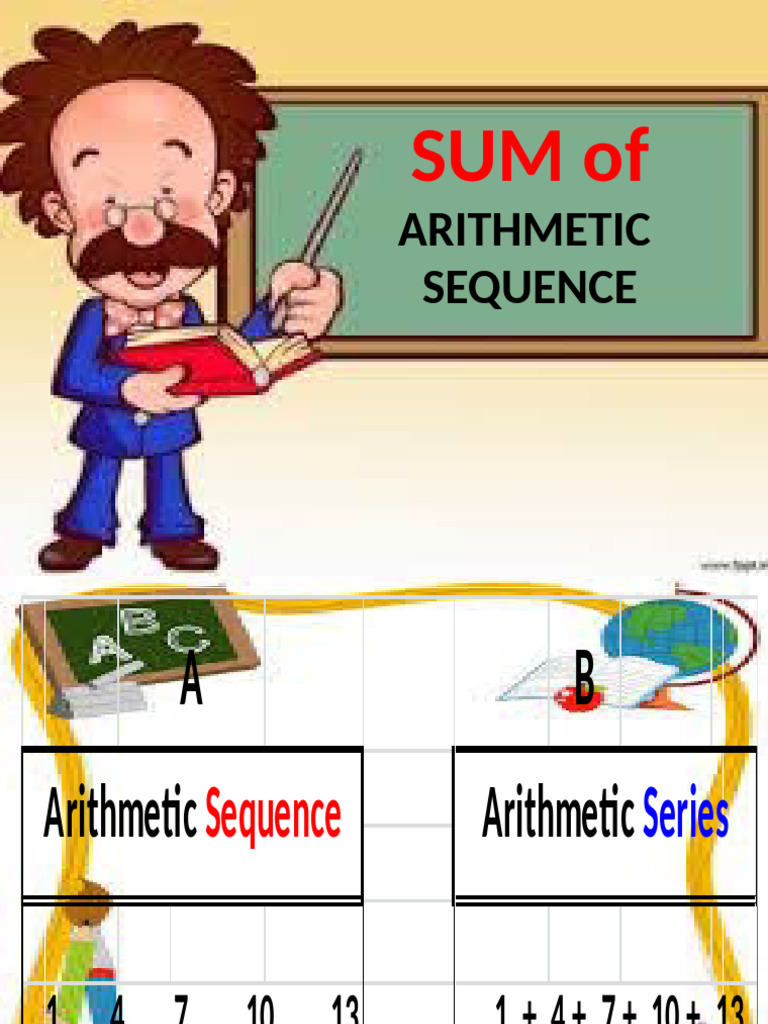 Sum of Arithmetics Sequence | PDF