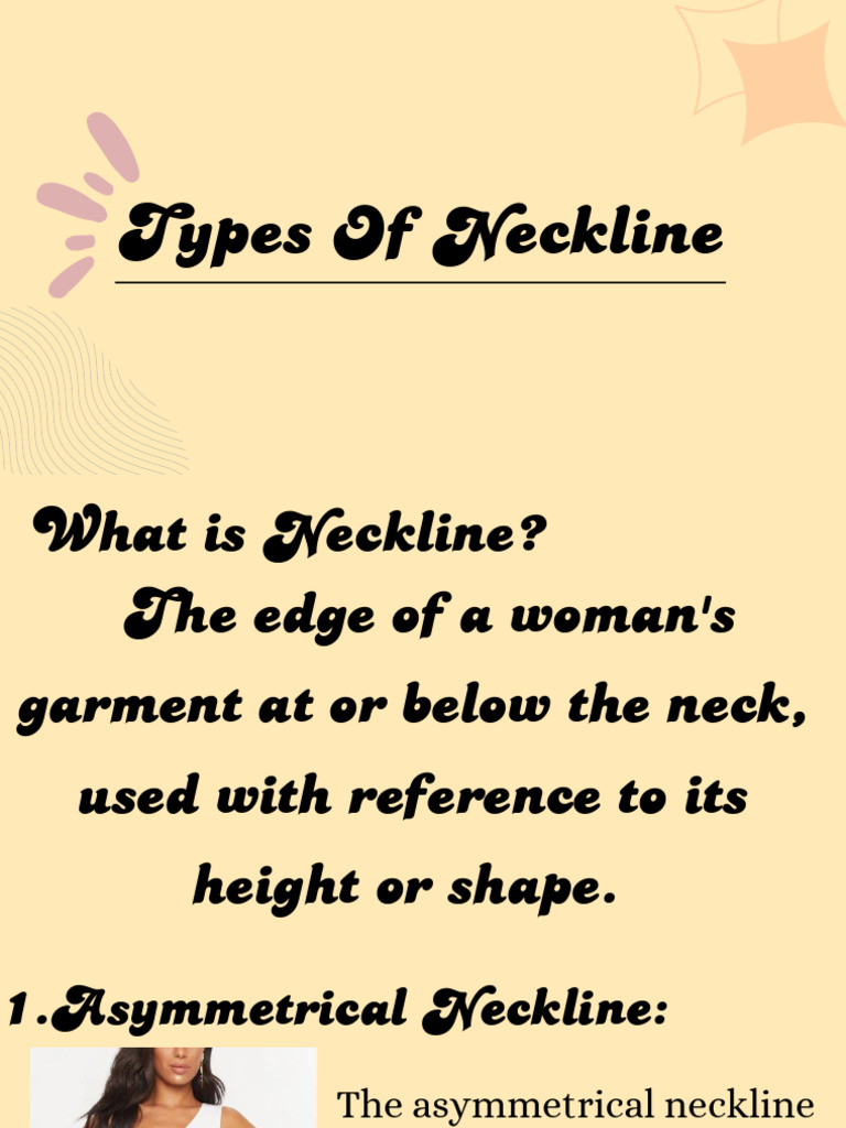 Guide to Women's Neckline Styles | PDF | Wellness