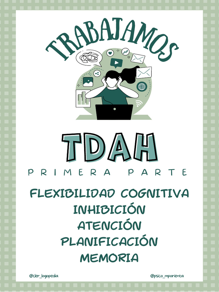TDAH | PDF | Desorden hiperactivo y deficit de atencion