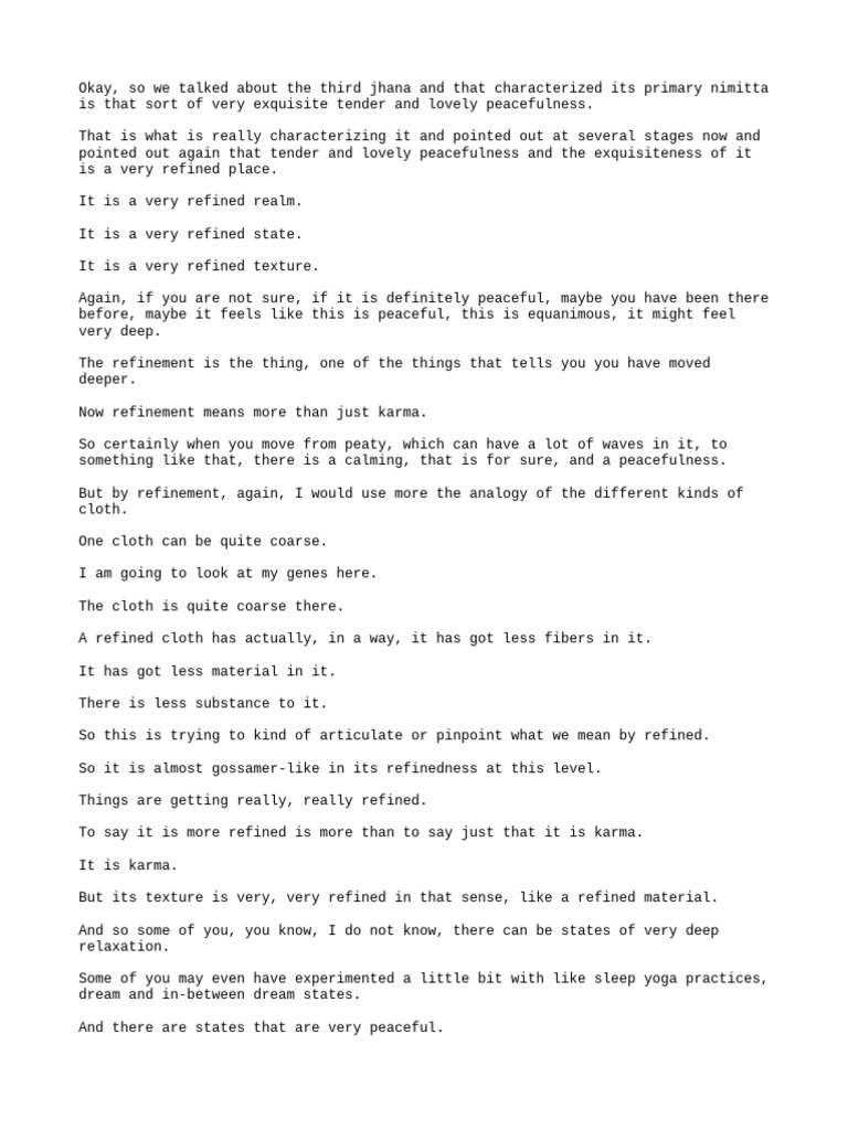 16 The Fourth Jhana - (Practising The Jhānas) - 1080p | PDF | Noble ...