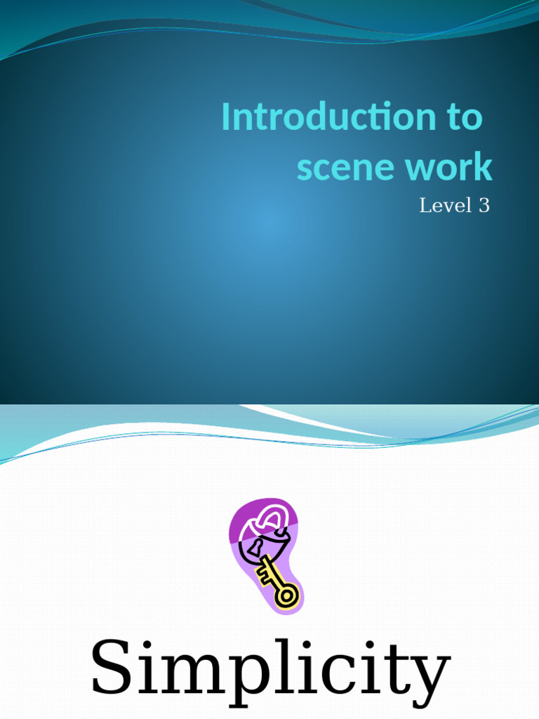 Scene Work Techniques for Actors | PDF | Nonverbal Communication ...
