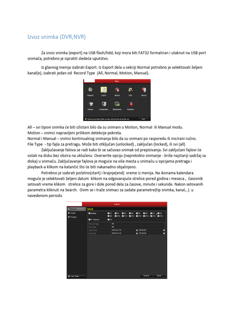 Export - Snimka HIK Vision | PDF