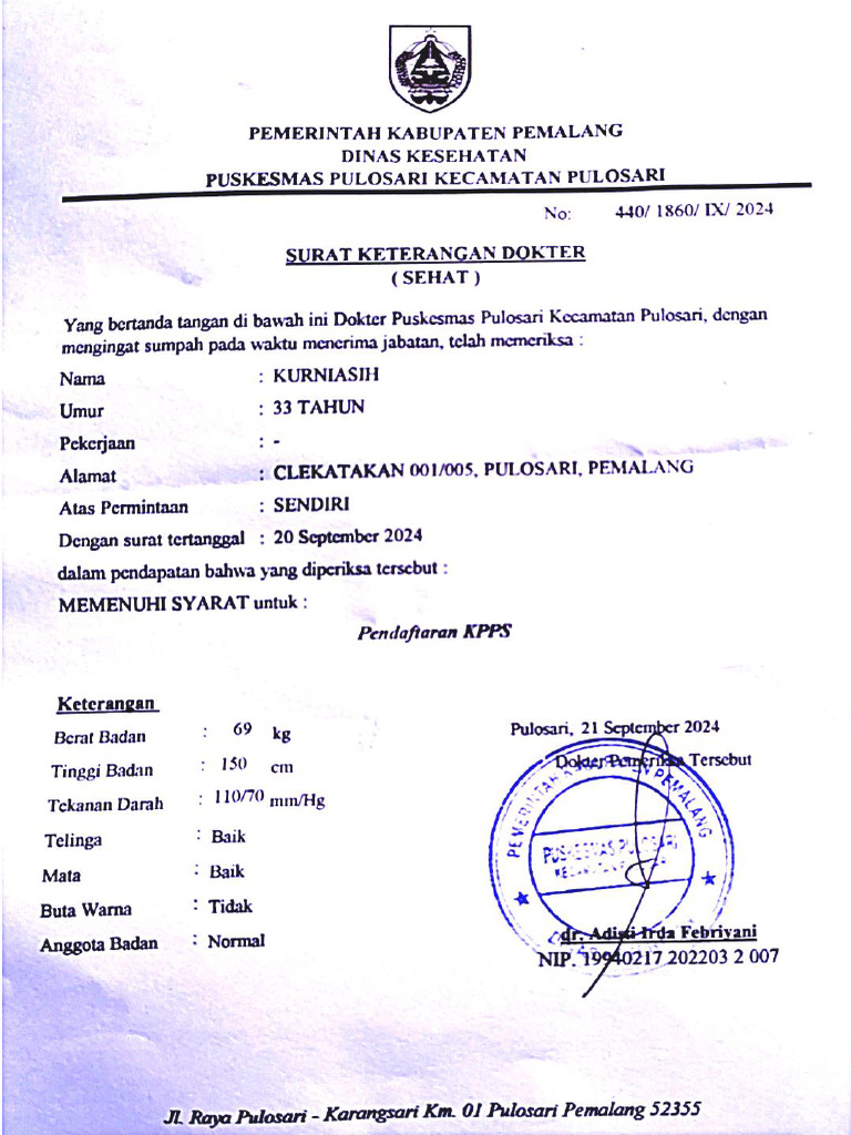 Kesehatan Asih | PDF