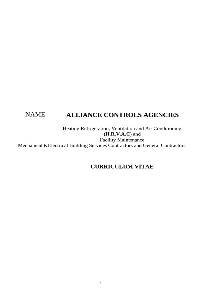 Alliance Company Profile 2023 | PDF | Air Conditioning | Refrigerator