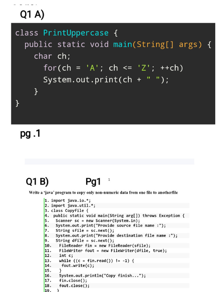 Practical Slip - Output | PDF