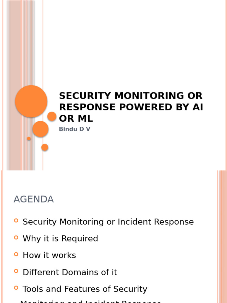 Security Monitoring | PDF | Business | Computers