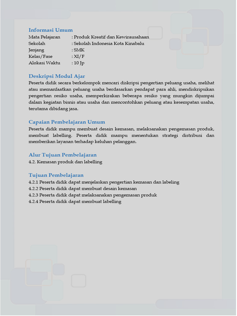 Desain Kemasan dan Labeling Produk | PDF