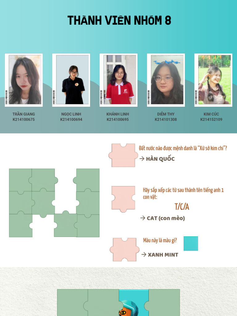 231KD0701 - MIDTERM - GROUP 8 (Slide) | PDF