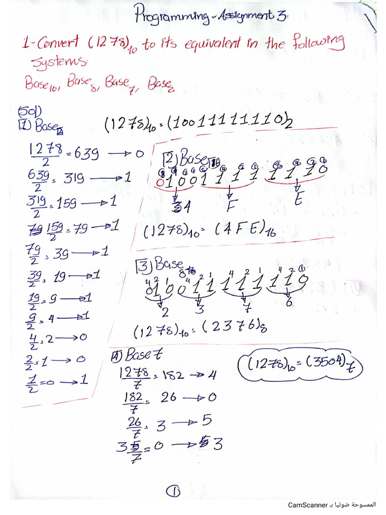 Programming, Assignment 3 | PDF