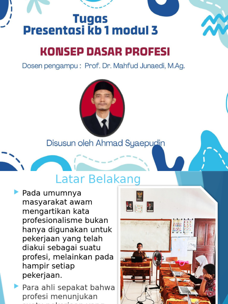 Konsep Dasar Profesi Kependidikan | PDF | Karier & Perkembangan