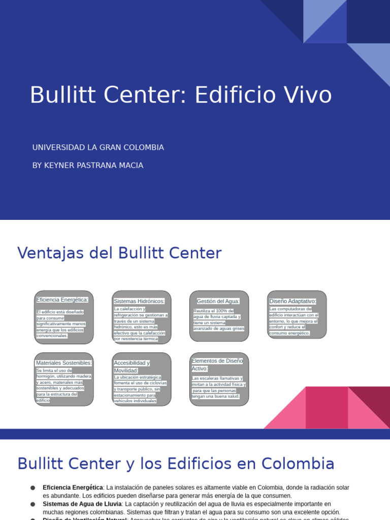 Bullitt Center | PDF | Uso eficiente de energía | Ventilación ...